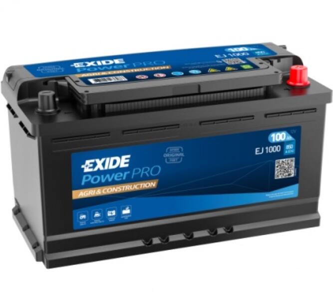 Exide 12V 100Ah EJ1000 (Acumulator auto) - Preturi