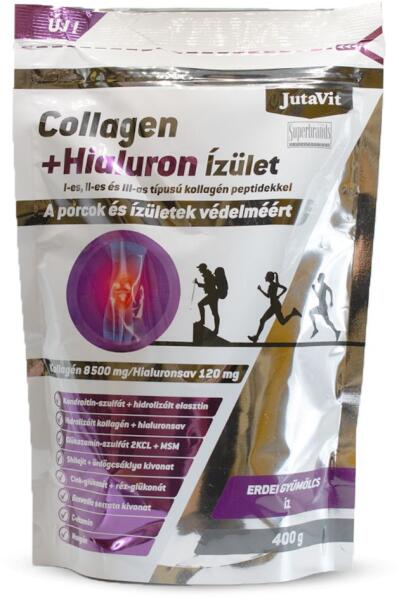 Vásárlás: JutaVit Collagen+Hialuron Ízület 400g italpor-Erdei gyümölcs ízben Táplálékkiegészítő ...