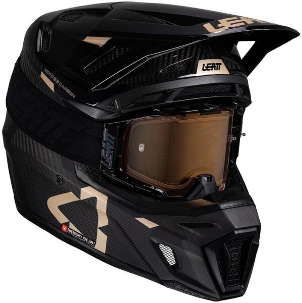 Leatt Kit Moto 9.5 Carbon 2025 (C.LB.KIT9.5CB25 CARBON) (Casca moto ...