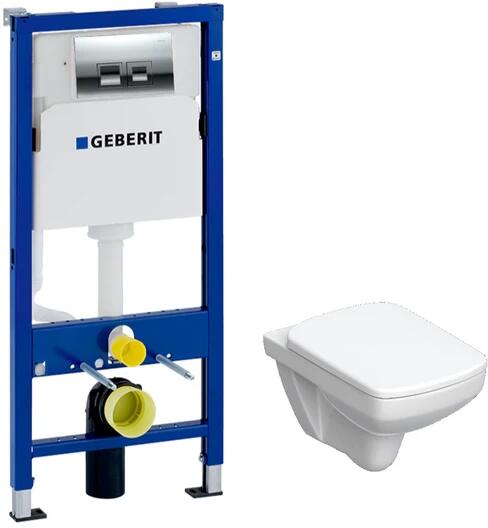 Geberit Rezervor WC incastrat + vas WC + capac, set Geberit Delta 35 / ...