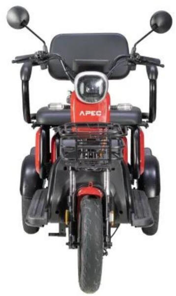 Voltarom Triciclu Electric, Fara Permis, Motor 1000W, APM2, Autonomie ...