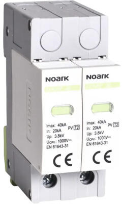 NOARK Electric Descărcător Noark SPD Ex9UEP, clasa 2, 2P 600 V DC ...