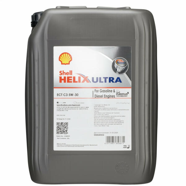 Shell Helix Ultra ECT C3 5W-30 20 l (Ulei motor) - Preturi