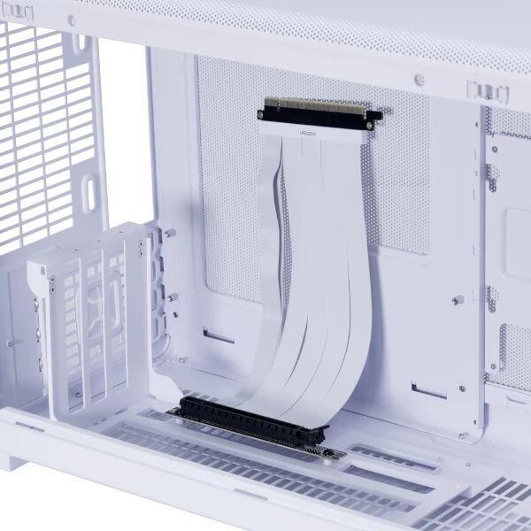 Lian Li Lian Li A3-1X Kit GPU vertical pentru șasiu A3-mATX, alb A3-1W ...