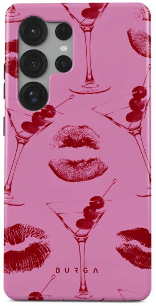 BURGA Husa Dual Layer Call Me, Samsung Galaxy S25 Ultra, Roz ...