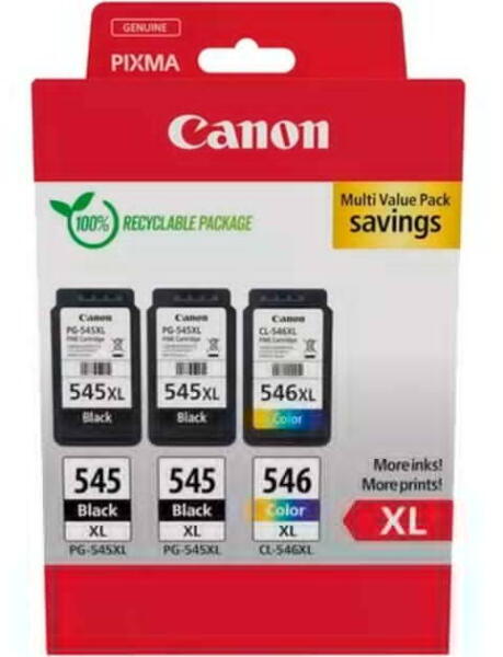 Canon PG-545 XL x2 / CL-546 XL Multipack (8286B013) Cartus / toner Preturi