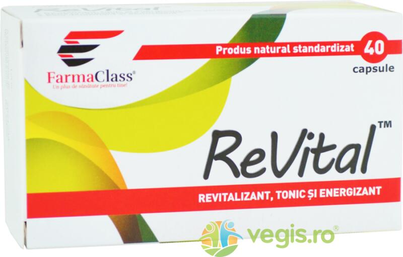 FarmaClass Revital 40 comprimate (Suplimente nutritive) - Preturi