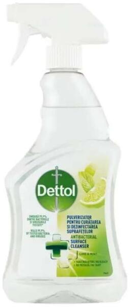 Dettol Lime& Menta Spray antibacterian pentru curățarea suprafețelor ...