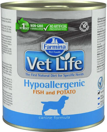 FARMINA Hypoallergenic Fish & Potato Canine 6 x 300 g