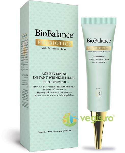 BIOBALANCE Ser pentru Umplerea Ridurilor Age Reversing Instant Wrinkle ...