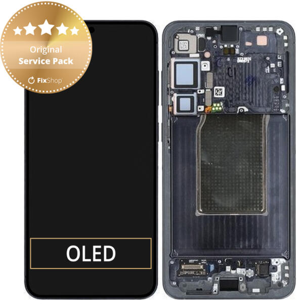 Samsung Galaxy S25 Plus - Ecran LCD + Sticlă Tactilă + Ramă (Blueblack ...