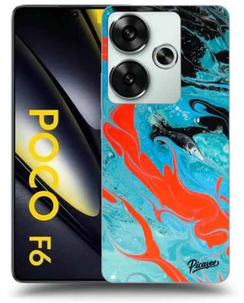 Picasee ULTIMATE CASE pentru Xiaomi Poco F6 - Blue Magma (Husa telefon ...
