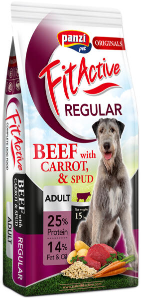 Vásárlás: Panzi FitActive Adult Regular Beef 2x15 kg Kutyatáp árak ...