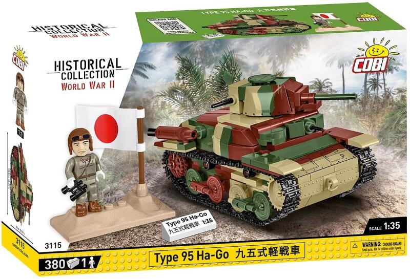 Vásárlás: COBI Cobi: Type 95 Ha-Go Tank Modell (1: 35) (3115) (3115 ...