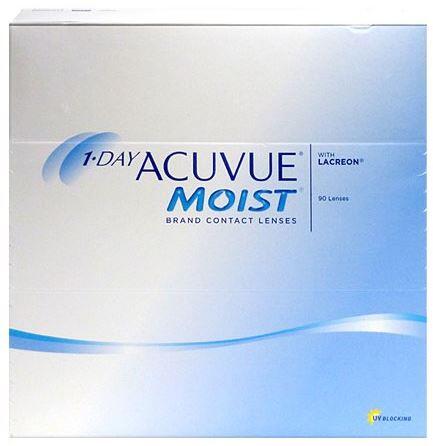Johnson & Johnson Acuvue® 1-DAY ACUVUE® MOIST 90 buc. Zilnice (Lentile ...