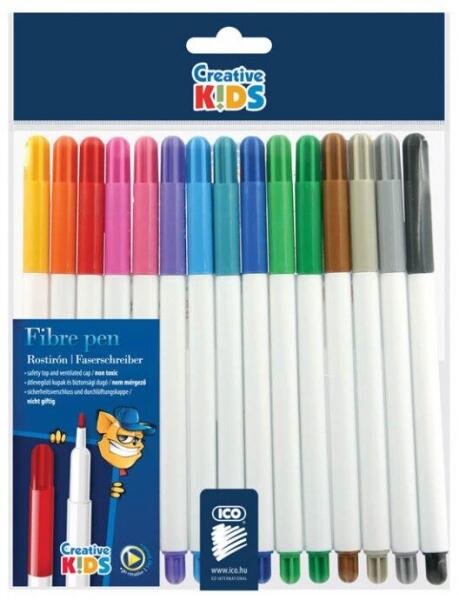 CARIOCA Carioci Creative Kids Rainbow Set/15 (6410) (Carioca) - Preturi