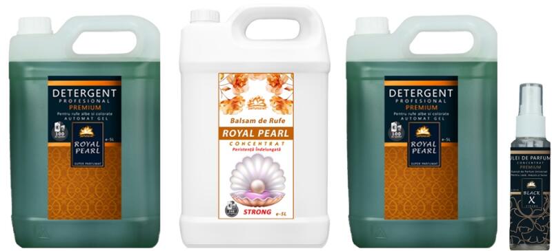 Parfumul. net Royal Pearl - 2x Detergent Profesional + Balsam Hyper ...