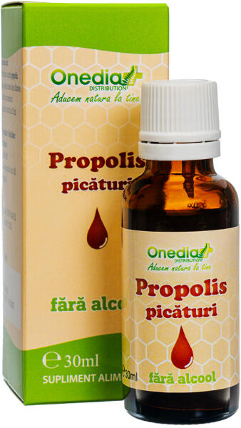 Onedia Solutie Polen Propolis fara Alcool, 30ml, Onedia (Suplimente ...