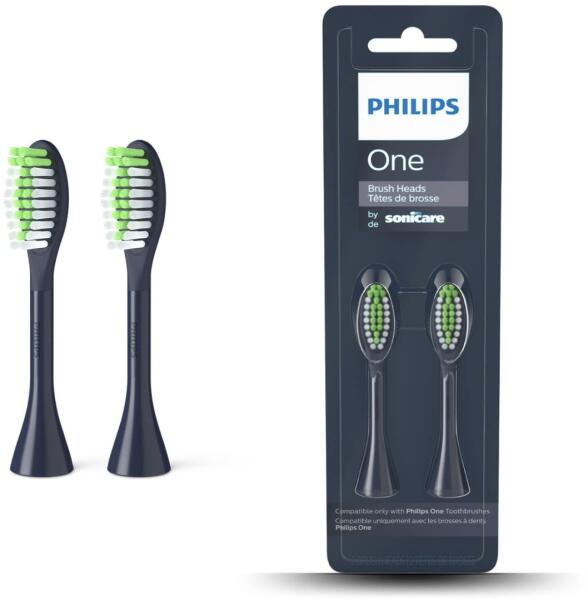 Philips Capete de periuta electrica Philips One, pachet de doua, (model ...