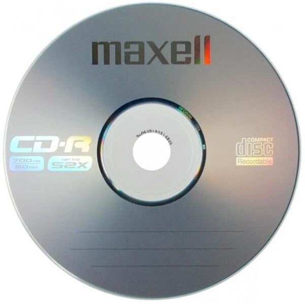 Maxell CD-R 700MB 52x papírtokos Maxell - irodamarket írható CD, DVD ...