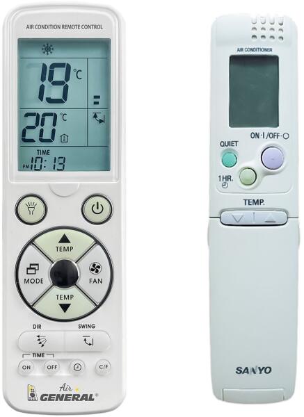 General SANYO RCS-3PSS4E, RCS-4PIS4E, RCS-6HVPULS4E - telecomandă de ...