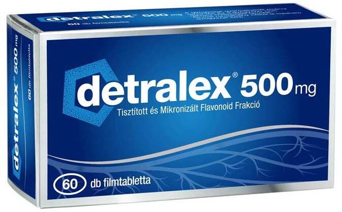 Vásárlás: Detralex 500 mg Filmtabletta 60 db Táplálékkiegészítő árak ...