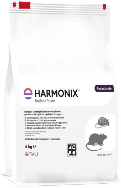 Envu Raticid HARMONIX RODENT PASTE - 5 kg, Envu, Otrava Sobolani si ...