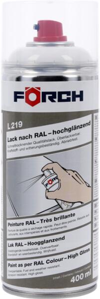 Foerch Spray vopsea cu uscare rapida, interior exterior, nuanta ALB ...