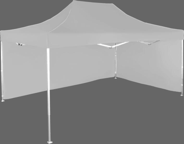 Expodom Pavilion de grădină 3x4, 5m - din aluminiu, 2 pereţi laterali ...