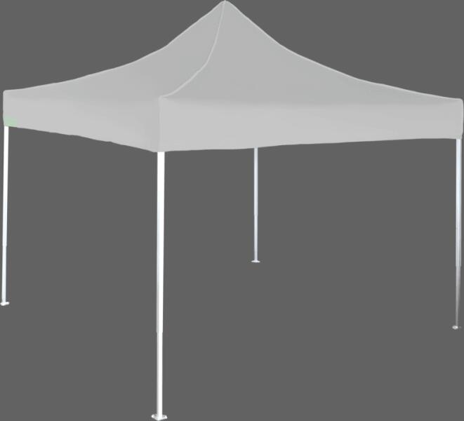 Expodom Pavilion de grădină 3x3m - din aluminiu, Fără pereţi laterali ...