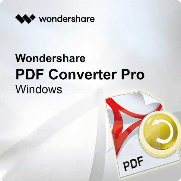 Wondershare PDF Converter Pro Win (P14383-01) (Software) - Preturi
