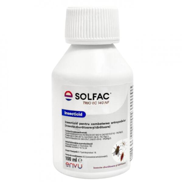 Envu Insecticid SOLFAC TRIO EC 140 - 100 ml, Envu, Muste, Tantari ...