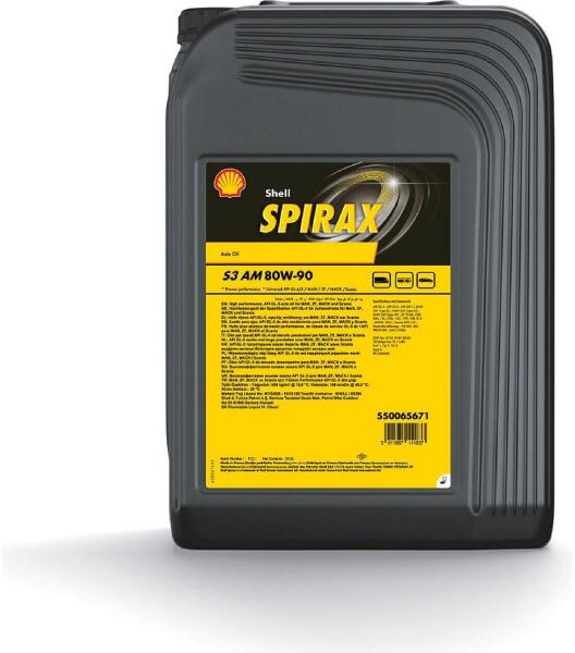 Shell Spirax S3 AM 80W-90 20L (550065671) (Ulei cutie de viteza) - Preturi