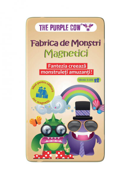 The Purple Cow Fabrica de Monstri Magnetici (RO) (Jocuri logice) - Preturi