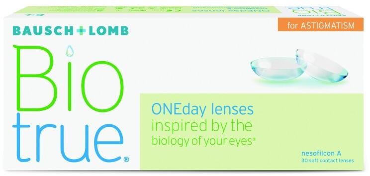 Bausch & Lomb Biotrue ONEday Astigmatism Cyl -2.75 (30 buc. ) Dioptrie ...