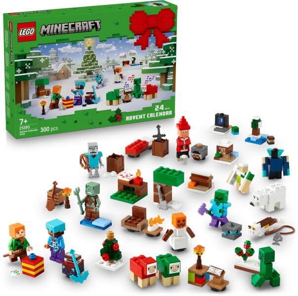 LEGO® Minecraft® - Advent Calendar 2025 (21280) (LEGO) - Preturi