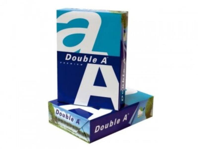Double A Hartie alba pentru copiator A5, 80g/mp, 500 coli/top, clasa A ...