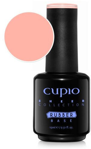 Cupio Rubber Base Sheer - Peach Nectar 15ml (C8192) (Lac gel) - Preturi