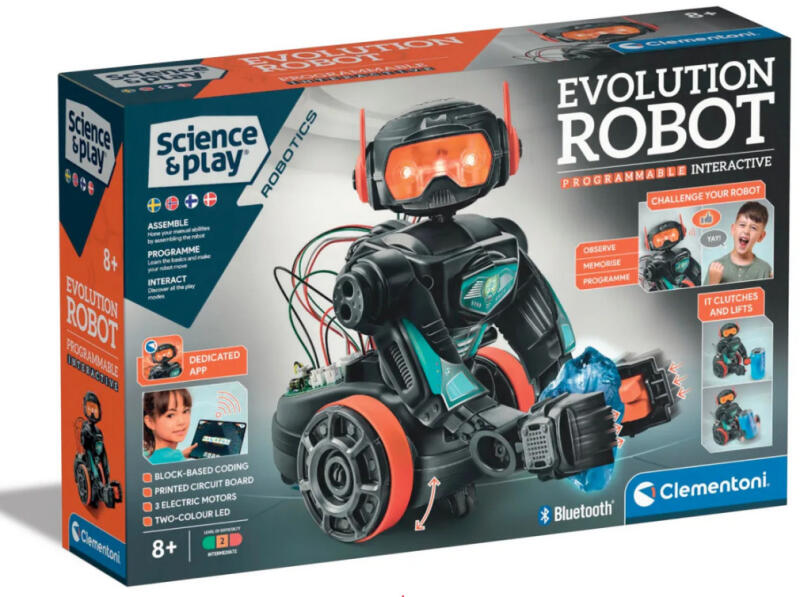 Vásárlás: Clementoni Programozható játékrobot Evolution Robot Clementoni (CL50827) Tudományos és ...