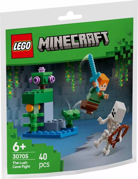 LEGO® Minecraft® - The Lush Cave Fight (30705) (LEGO) - Preturi