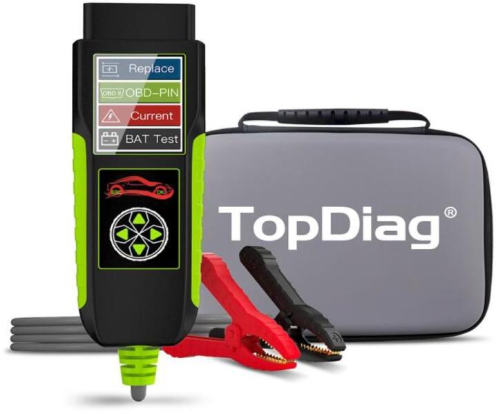 TopDiag Tester auto Topdiag BT400 4 in 1, test baterie, tensiune pini ...