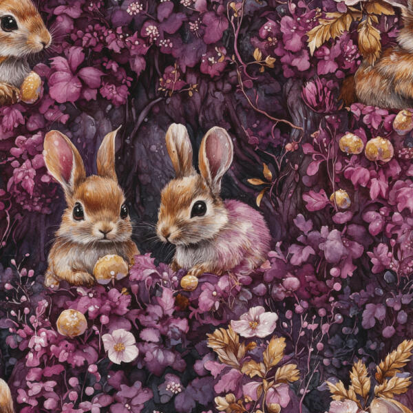 Takoy Material fâș matlasat iepurași de pădure (Marfuri textile) - Preturi