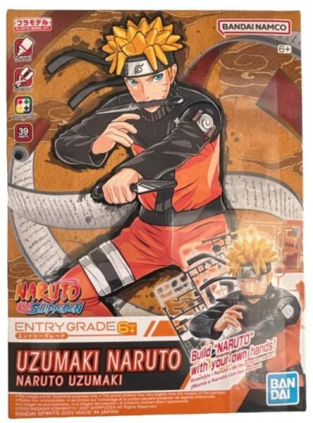 BANDAI Entry Grade - Naruto Shippuden: Naruto Uzumaki Model Kit ...