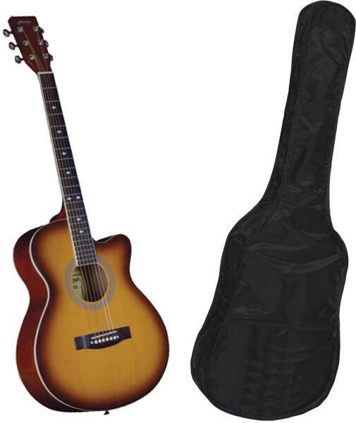 Vásárlás: Klasszikus fa gitár 95 cm, natúr, nejlon ajándéktok ...