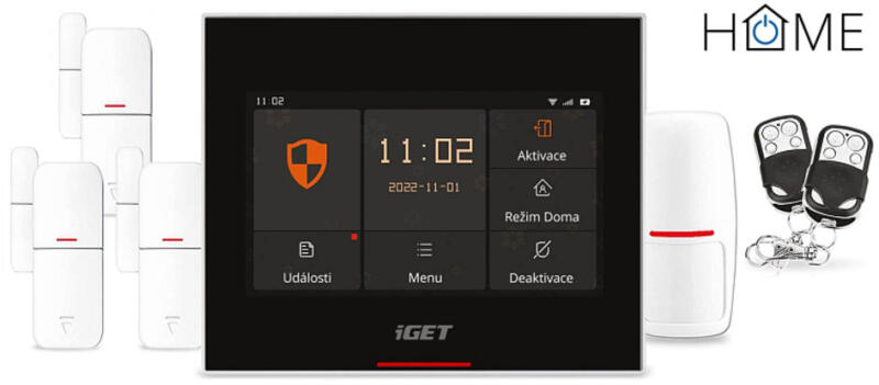Iget HOME X5 Advanced - Alarm inteligent Wi-Fi/GSM, control în ...
