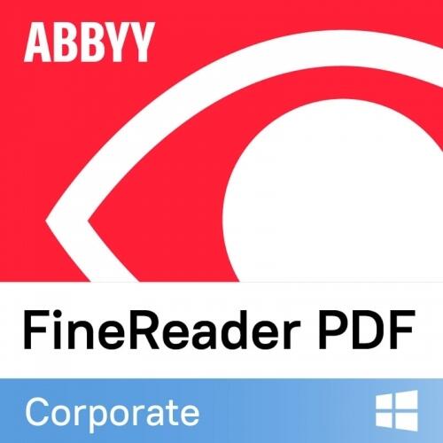 ABBYY FineReader PDF Corporate, Single User License (ESD), Subscription ...
