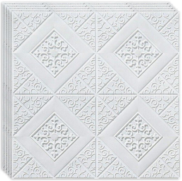 HOZRO Tapet 3D autoadeziv, Model pentru Tavan/Perete, design modern ...