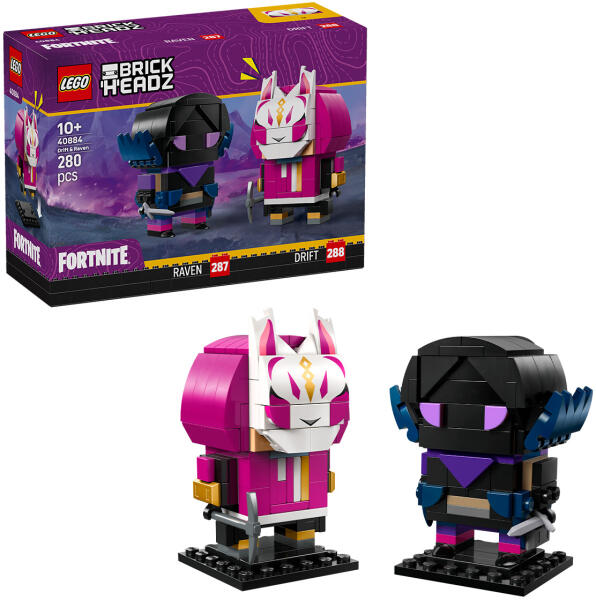 Vásárlás: LEGO® BrickHeadz Fortnite - Drift és Raven figurák (40884 ...