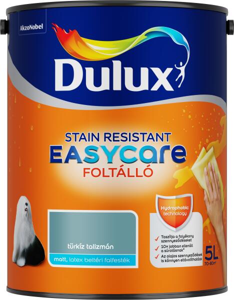 Vásárlás: Dulux Easycare beltéri falfesték türkiz talizmán, 5l ...