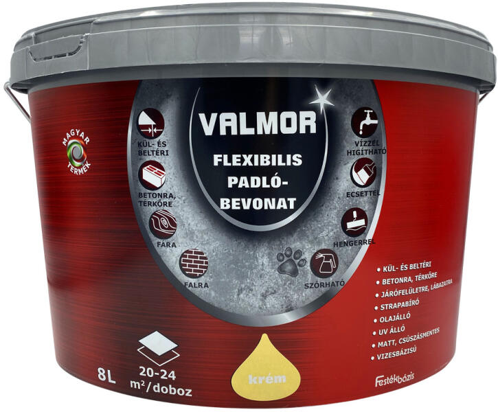 Vásárlás: Festék Bázis Valmor Flexibilis Padlóbevonat krém 8 l 324 (324 ...